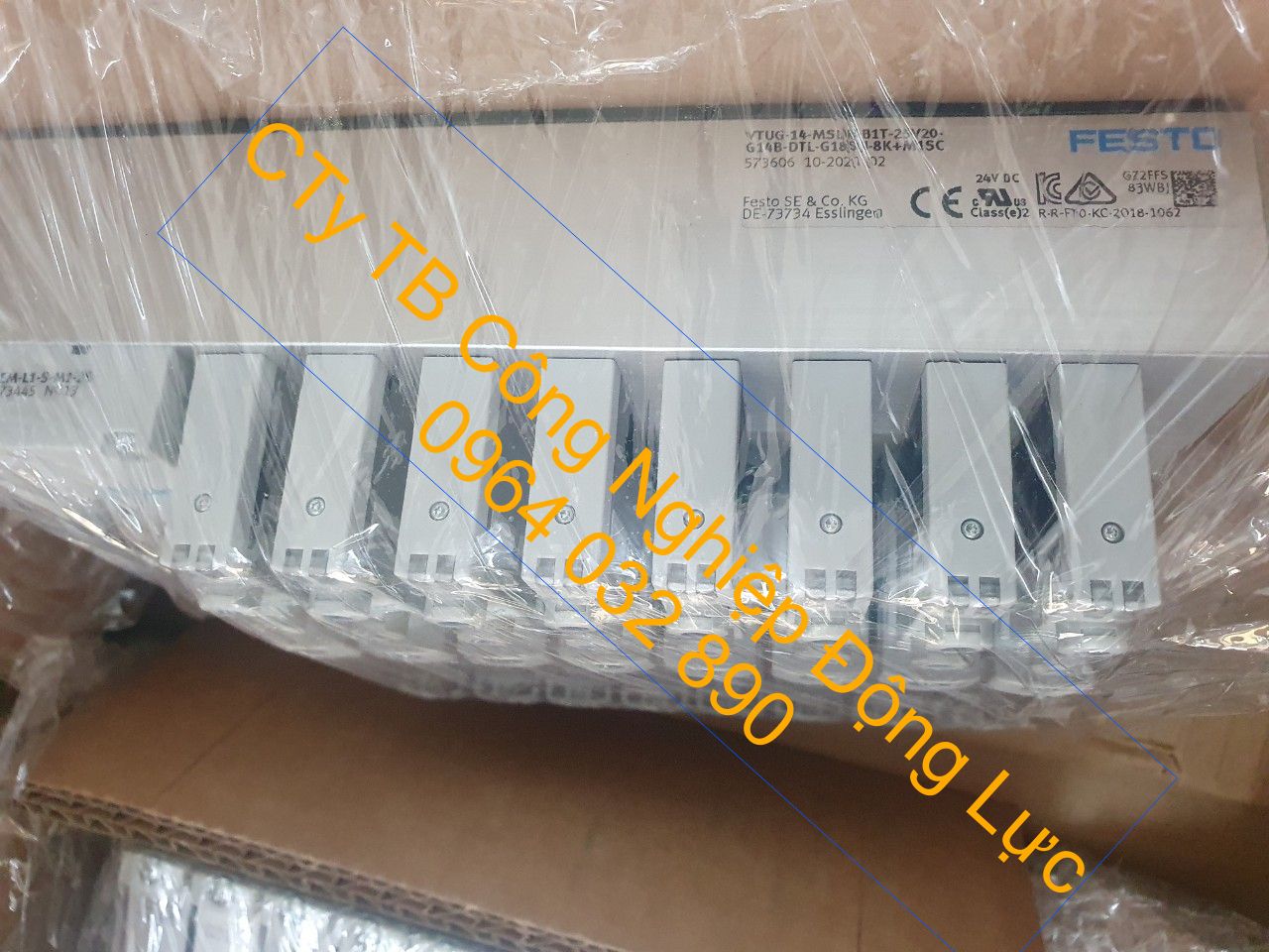 Cụm van điện từ Festo VTUG-14-MSDR-B1T-25V20-G14B-DTL-G18SU-8K+M1SC ...